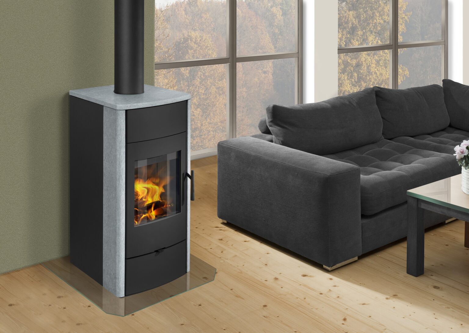 Jak fungují krbová kamna s výměníkem? - BydletSnadno.cz